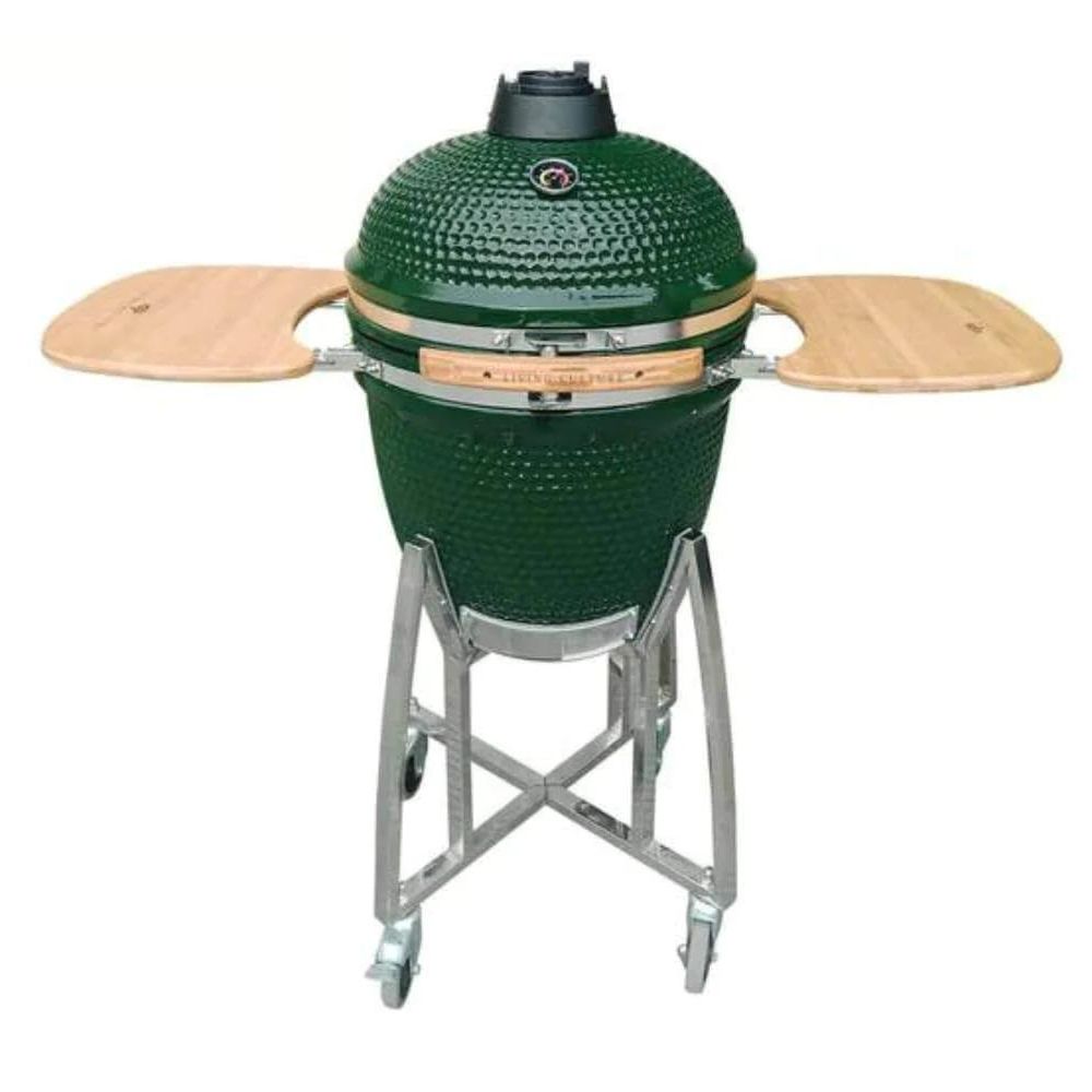 21" Kamado Ceramic Charcoal Grill - Ultimate Grilling Experience - Luxi ...