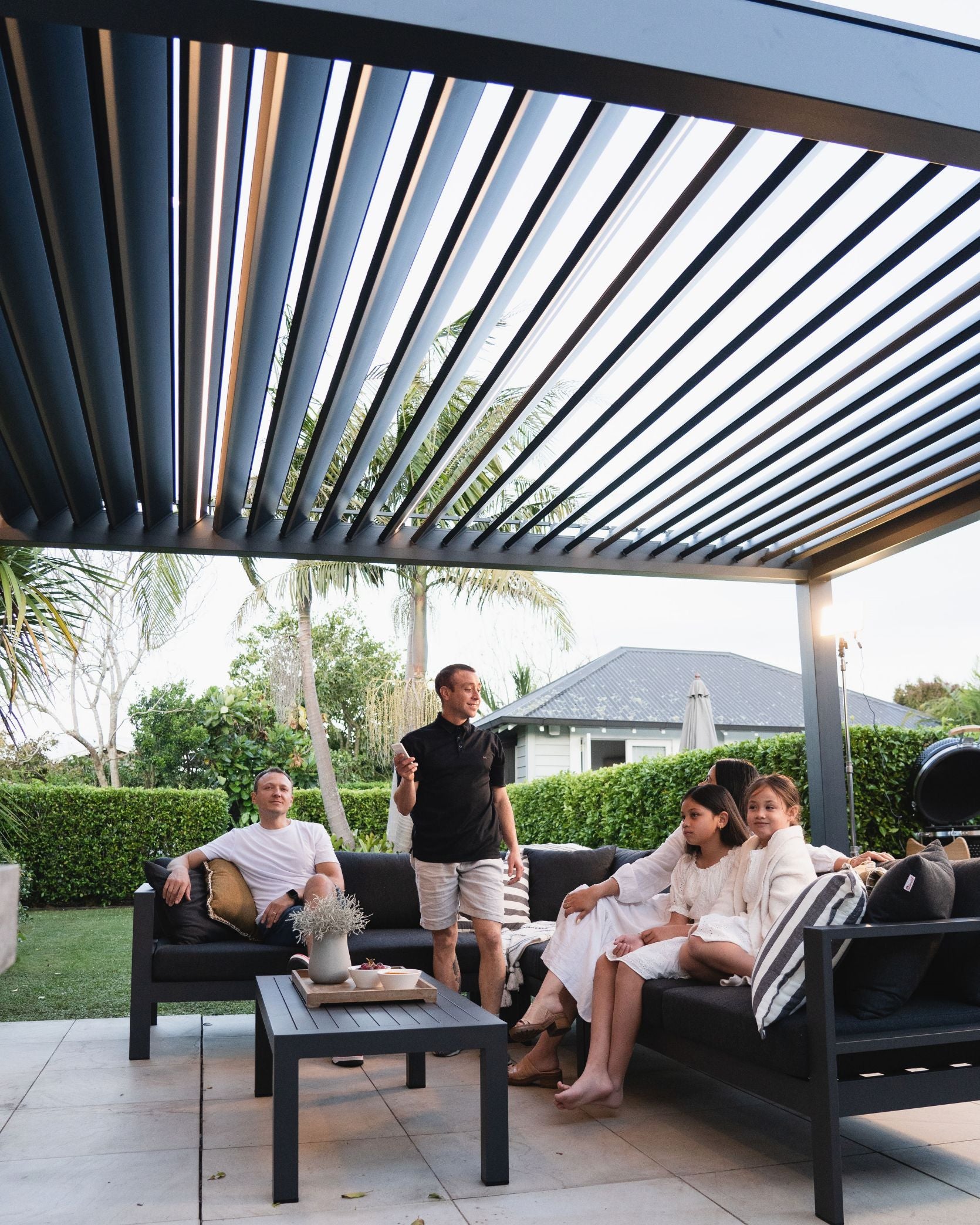 Luxi Living | Louvre Roof Pergola, Outdoor Furniture & More