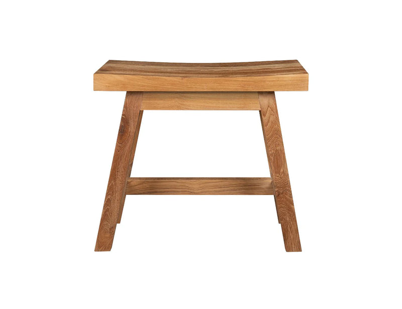 Teak Rectangular Stool - Luxi Living